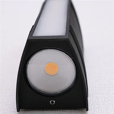 Modern Style Rectangular Led Wall Lamps Metal 3 Light Wall Lighting