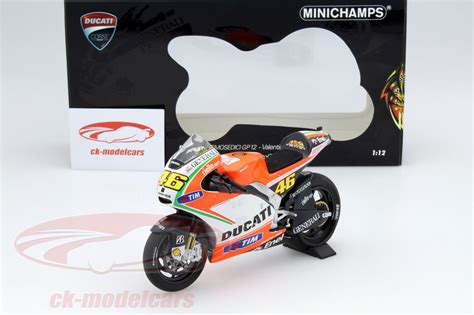 Minichamps 112 Valentino Rossi Ducati Desmosedici Gp12 46 Motogp 2012