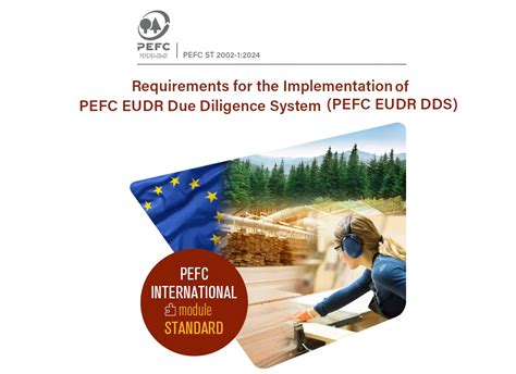 New Standard For Eudr Dds Module Published By Pefc