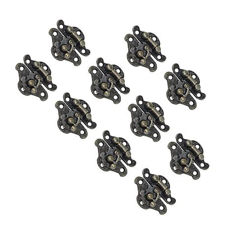 10 Pcs Small Box Latches Vintage Box Clasp Wooden Chest Jewelry Box Hardware Fruugo Uk