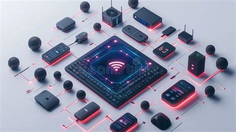 A Server Rack In A Data Center Highlighting The Backbone Of