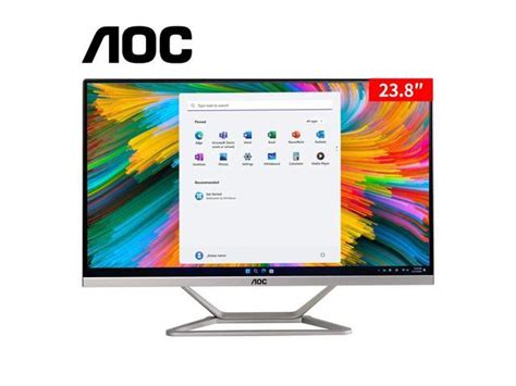 Aoc All In One Business Desktop 238 Fhd Display Amd R5 3500u Processor Up To 37ghz 16gb Ram