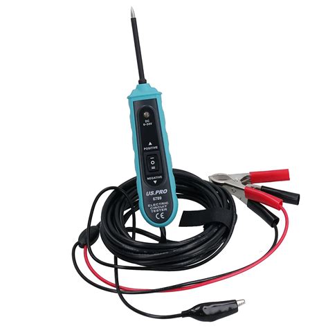 Power Powered Circuit Tester Lance Probe 6 24 Volts Digital Tester At720
