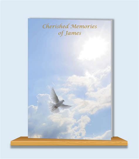 Holy Spirit Memorial Card Memorial Cards Ireland Lir Cards