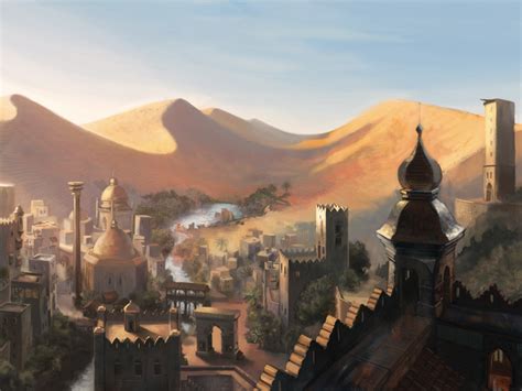 Fantasy Desert City