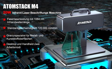 Atomstack M4 Maszyna Do Opisywania Laserem Na Podczerwień 720 000 Mm