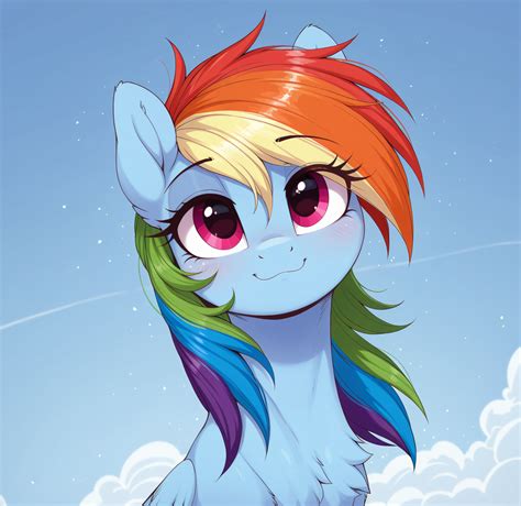 Rainbow Dash Рэйнбоу Дэш Rainbow Dash Mlp Neuroart Mlp