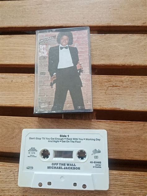 Michael Jacksonoff ThÉ Wall Vintage Cassette Audio K7 Tape Free Port