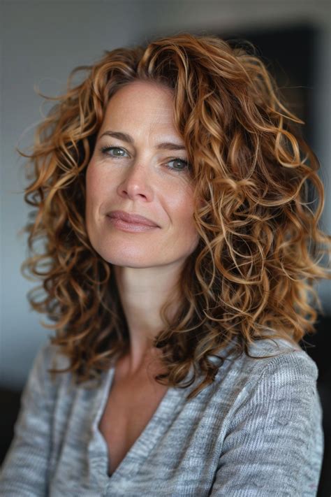 Gorgeous Curly Hairstyles For Women Over 40 That Are Full Of Bounce