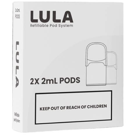 Lula Refillable Pods 2 X 2ml Quit Hero