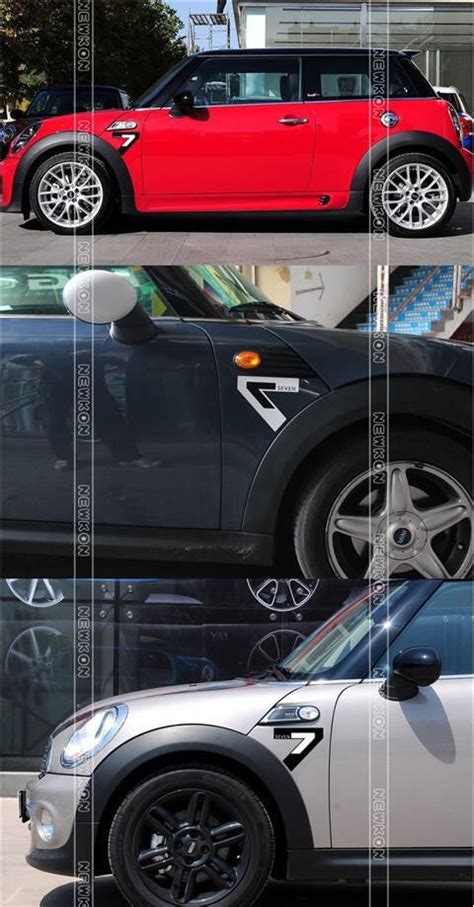 Mini Cooper Decal Seven 7 Sticker Car Decal 2x Carsoda
