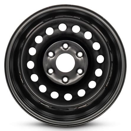 New Wheel For 2006 2019 Gmc Sierra 1500 17 Inch Black Steel Rim Ebay