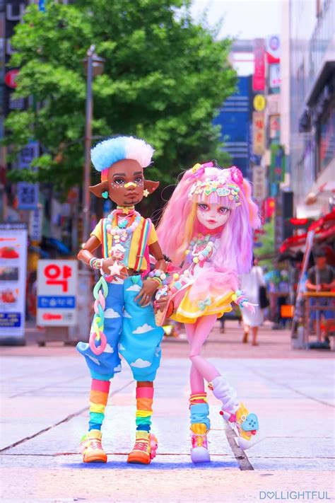 Bffs Juwon And Ayako Harajuku Decora Kei Street Fashion Dolls By
