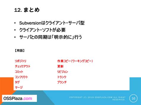 超簡単subversion入門 概念編 Pdf