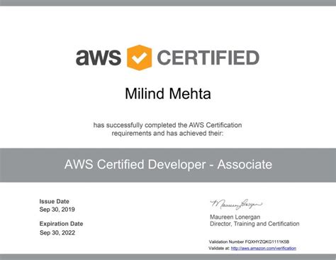 Finally Secured The Aws Developer Associate Certificate Thanks To