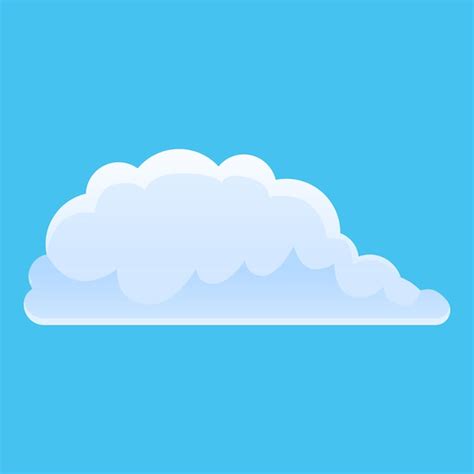 Premium Vector Element Cloud Icon Cartoon Of Element Cloud Vector Icon For Web Design Isolated