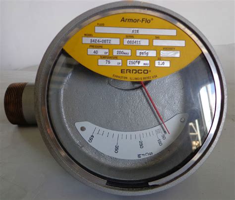Erdco Armor Flo Brass Flow Meter 3424 08t2