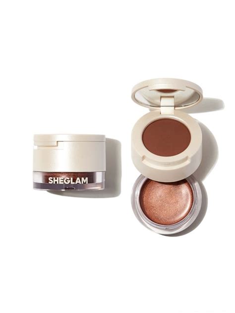 Sheglam Dynamic Duo Stack Eyeshadow Sepia Haze Shein Usa