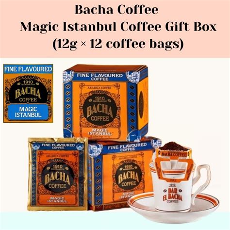 Promo Bacha Coffee Single Originfine Flavoured Coffee Bag T Box