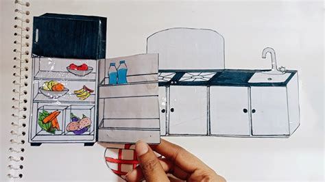 [💰paperdiy💰] Paper Kitchen Set Making Paper Play Music Youtube