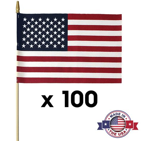 American Stick Flags 8x12 Small Us Flags Usa Flag Co