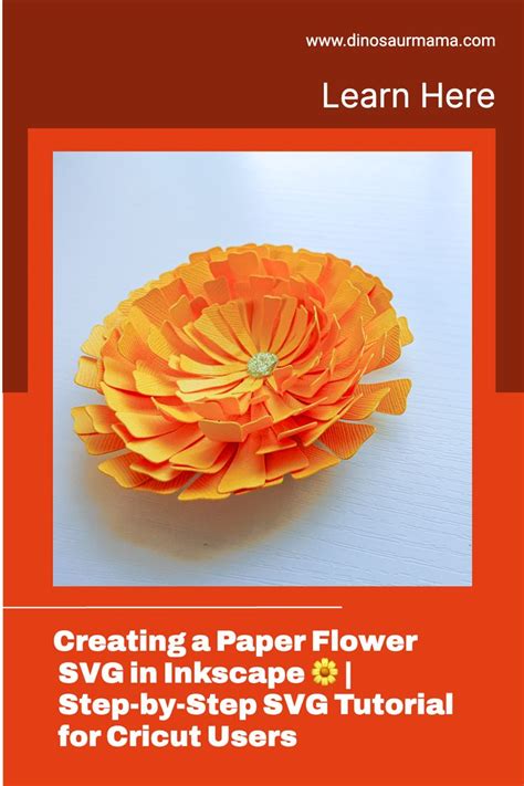 Master Svg Tutorial Create Flower Svg Free With Inkscape And Cricut Svg