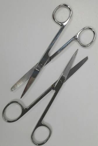 2 X Ss Pakistan Surgical Sewing Scissors Vtg Ebay