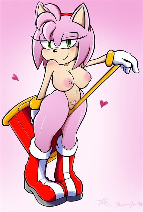 Rule 34 Amy Rose Big Ass Big Breasts Casual Exposed Torso Female