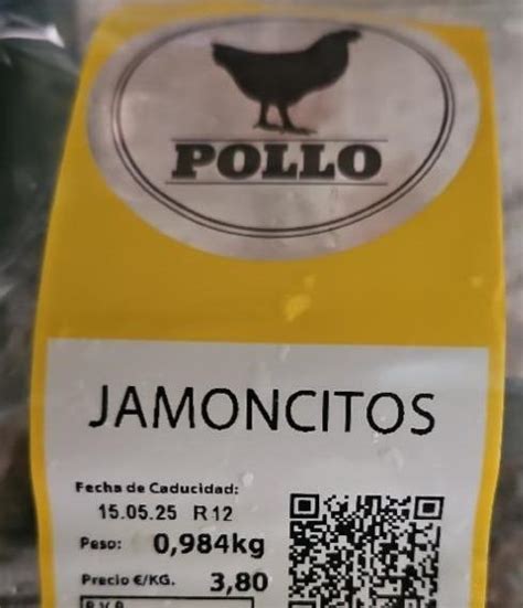 Jamoncitos Pollo калорійність харчова цінність ⋙tablycjakalorijnosti