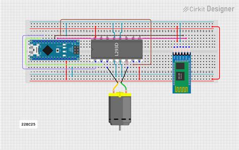 Arduino Nano Bluetooth Controlled Dc Motor System How To Guide And