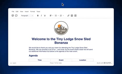 Tinymce 74 Enhanced Comments And Read Only Templates Tinymce