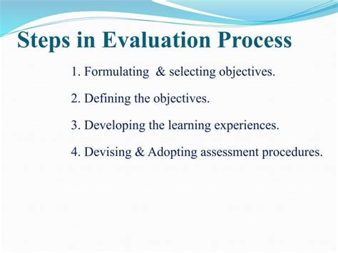 Evalution Pptx Educational Assessment Education