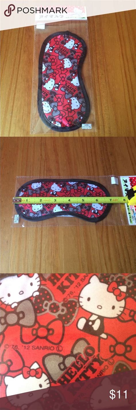 Hello Kitty Sleep Mask Hello Kitty Accessories Hello Kitty Sanrio