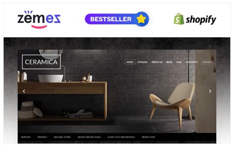 Tile Stone Responsive Shopify Theme Biggest Collection Of Gpl Themes