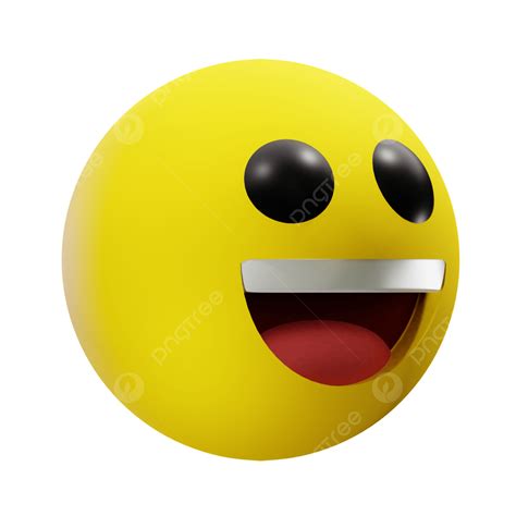 Render Emoji 3d Png Smile Happy Face 3d Render Emoji