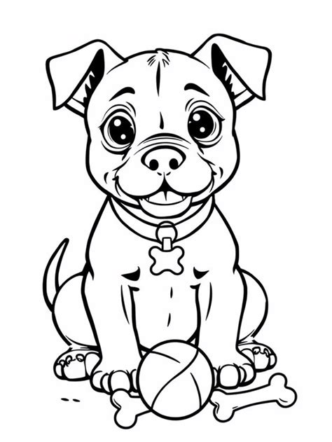12 Free Printable Pitbull Coloring Pages For Fun Creativity