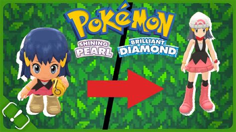 Bdsp Mod That Removes The Chibi Characters Youtube