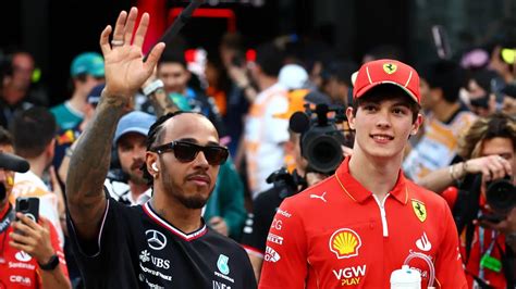 Oliver Bearman Shares Backstory About Video Received From Lewis Hamilton In 2015