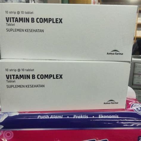 Jual Vitamin B Complex Multivitamin B Box Original Jakarta Timur