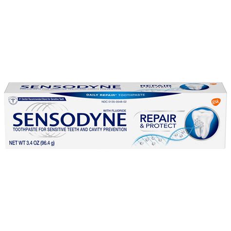 Sensodyne Repair And Protect Sensitive Toothpaste 34 Ounces
