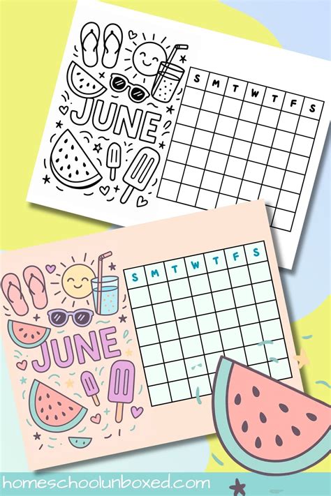 June Word Scramble Free Printable Worksheets