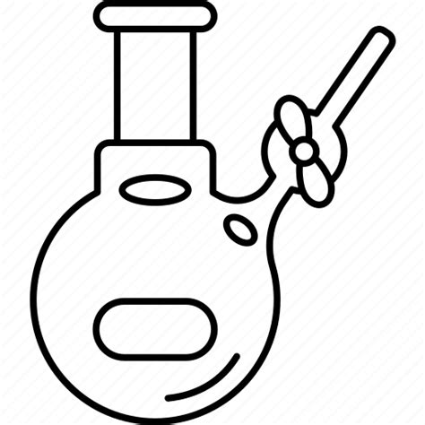 Flask Schlenk Stopcock Air Extraction Icon Download On Iconfinder