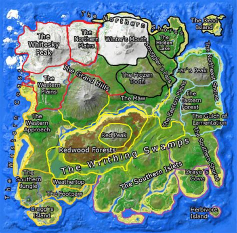 Island Map Ark Extinction Server