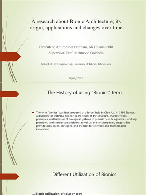 Bionic Architecture Pdf Building Insulation Wall