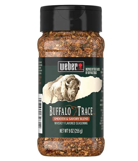 Buffalo Trace Smooth And Savory Blend Whiskey Flavored Seasoning 9