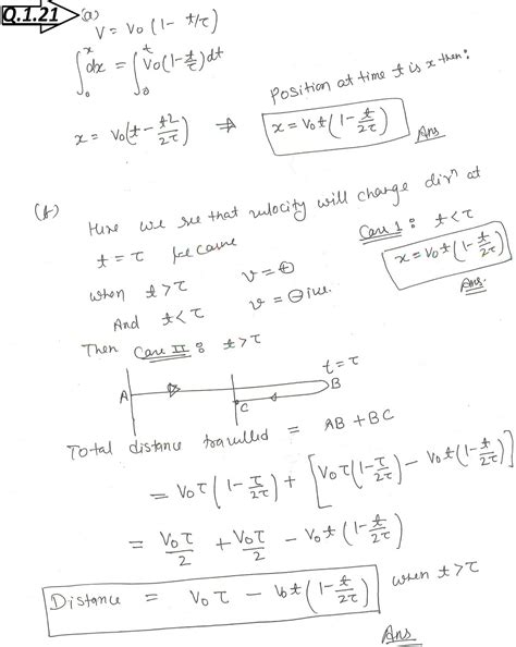 solutions to i e irodov by rkh problem 1 21