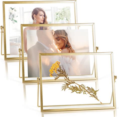 Acelist 7x9 Picture Frame Set Of 3 For 5x7 Picture Gold