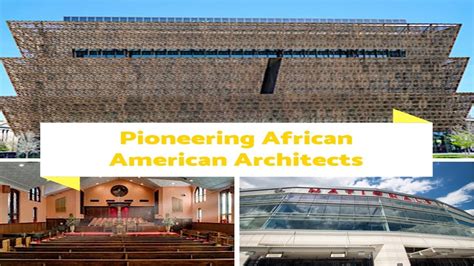 Modern African American Architects You Should Know About