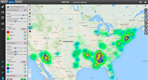 heat map generator create a custom heat map maptive