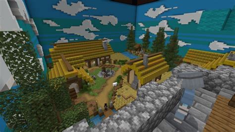 Village Inside A Chest By Cubed Creations Minecraft Marketplace Map